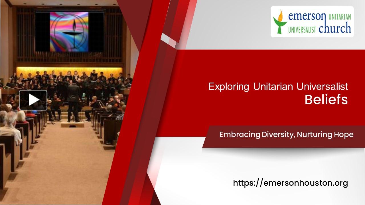 PPT – Exploring Unitarian Universalist Beliefs PowerPoint presentation ...