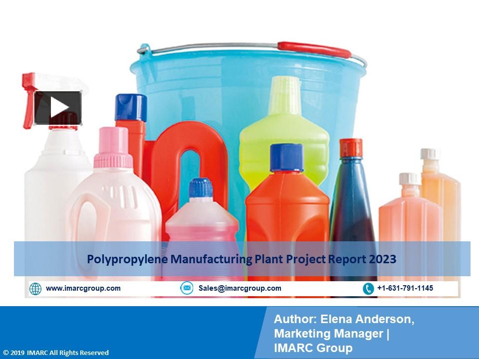 PPT – Polypropylene Manufacturing Plant Project Report 2023: Plant ...