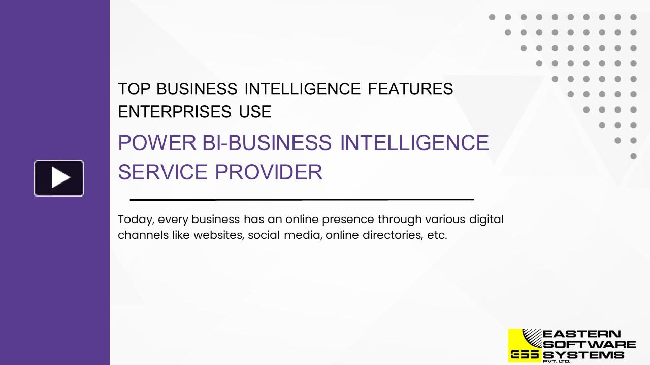 Power BI Services: Transform Your Data into Insights presentation ...
