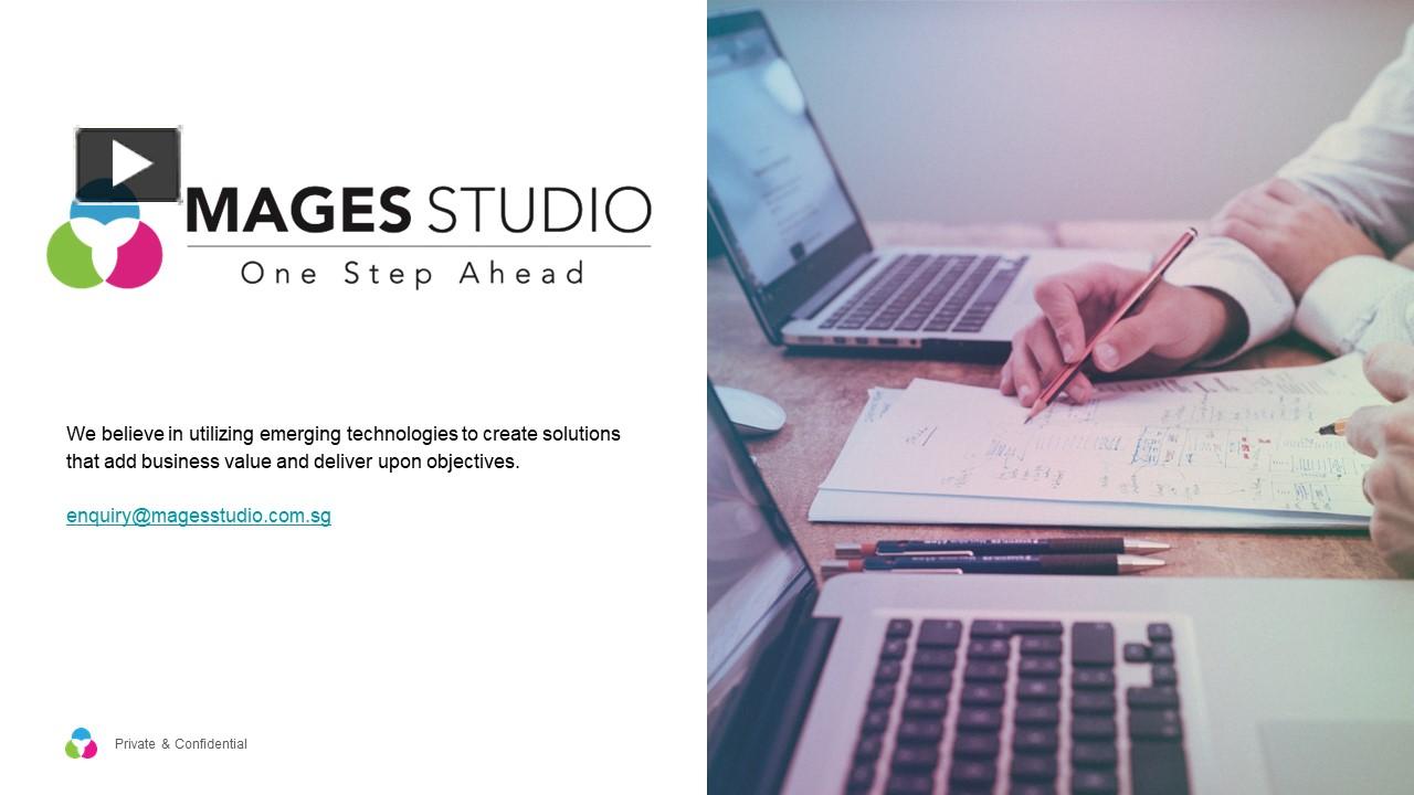 MAGES Studio - AI In Singapore presentation | free to download