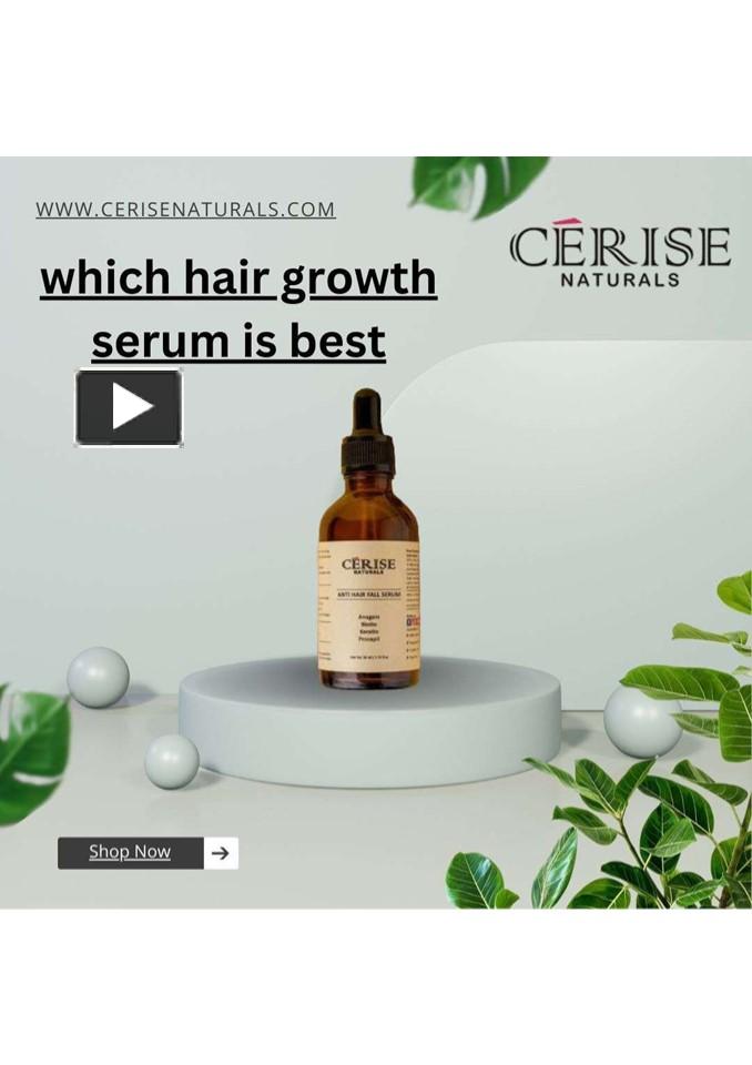 which hair growth serum is best presentation | free to download