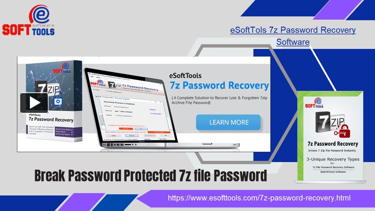 Break Password Protected 7z file Password presentation | free to download