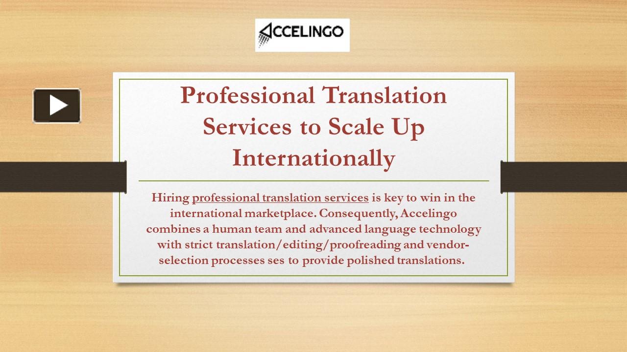 Professional Translation Services to Scale Up Internationally ...