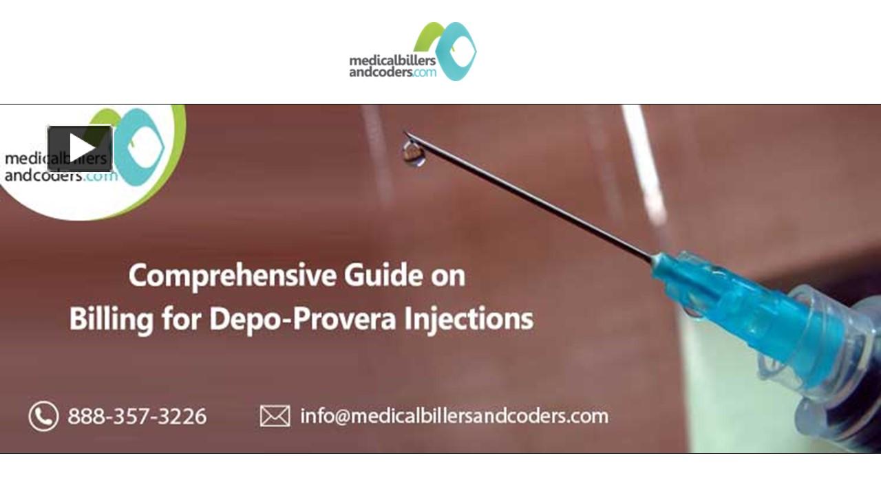 Comprehensive Guide on Billing for Depo-Provera Injections presentation ...