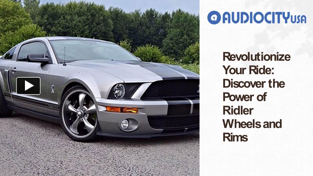 PPT – Discover the World of Ridler Wheels and Rims PowerPoint ...