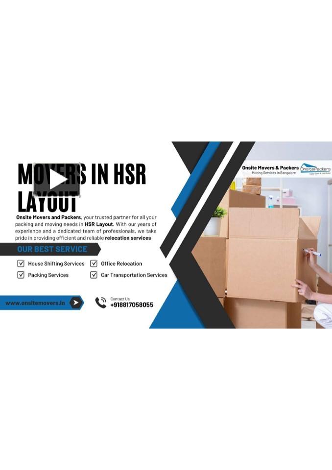 PPT – Onsite Movers and Packers - Best Movers in HSR Layout (2 ...