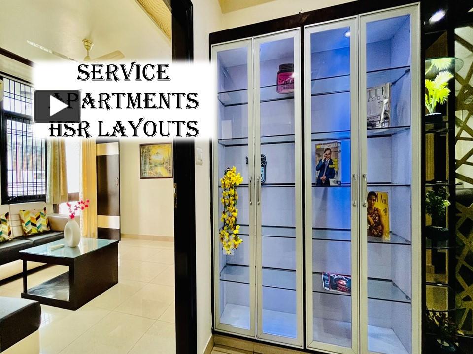 Service Apartments HSR Layouts presentation | free to download