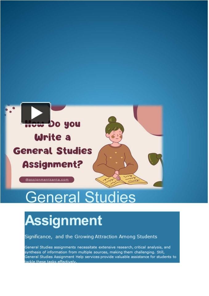 PPT – General Studies- Significance, and the Growing Attraction Among ...