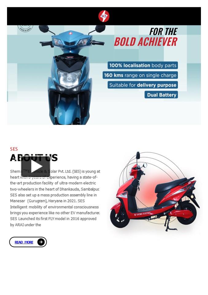 Electric Scooter in India - Shema E-Vehicle & Solar Pvt. Ltd ...