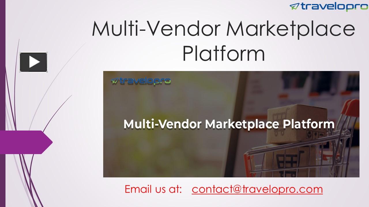Multi-Vendor Marketplace Platform presentation | free to download