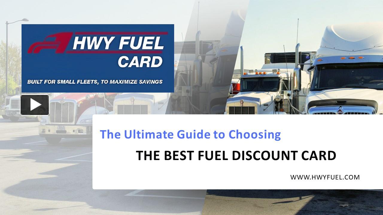 The Ultimate Guide To Choosing The Best Fuel Discount Card presentation ...
