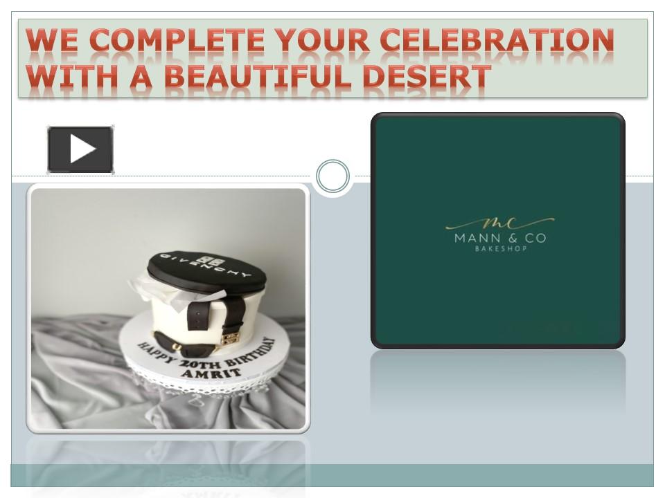 PPT – Wedding Cakes PowerPoint presentation | free to download - id ...