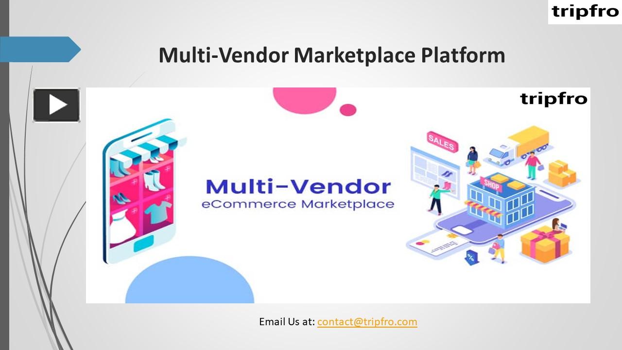 Multi-Vendor Marketplace Platform presentation | free to download