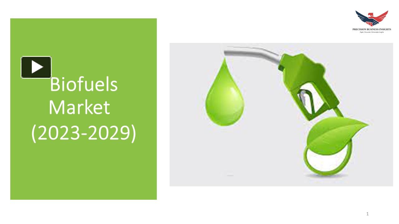 Biofuels Market Size, Share & Growth Analysis Report 2029 presentation ...