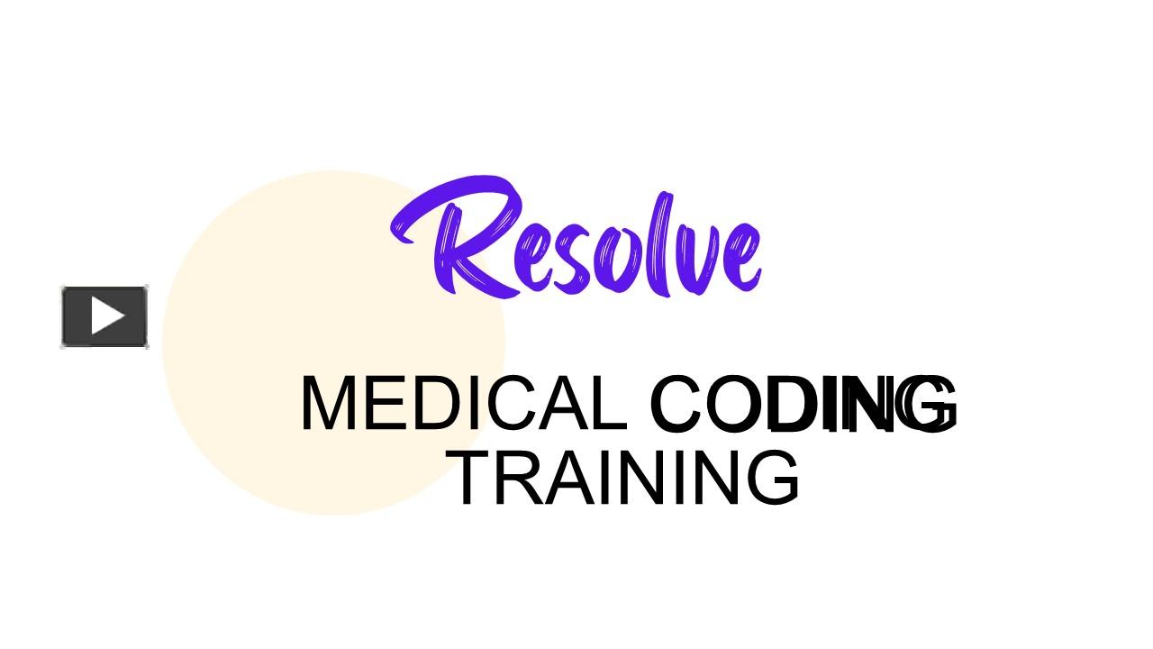 Advanced Medical Coding Course presentation | free to download
