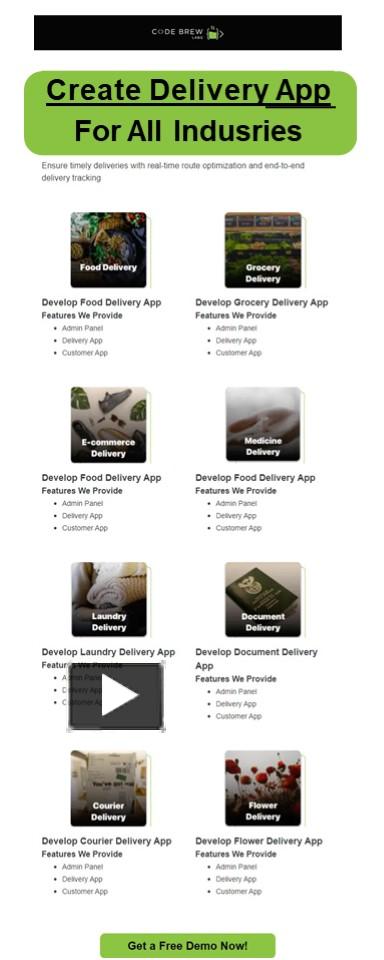 Code Brew Labs: Revolutionizing Deliveries Across All Industries ...