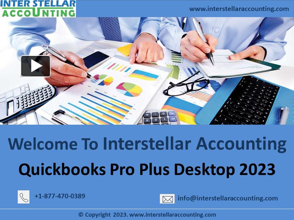 Quickbooks Pro Plus Desktop 2026 presentation | free to download