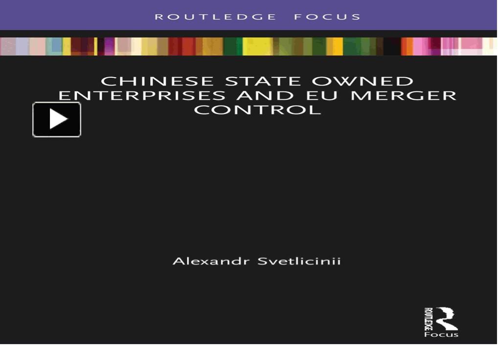 PPT – PDF_ Chinese State Owned Enterprises and EU Merger Control ...