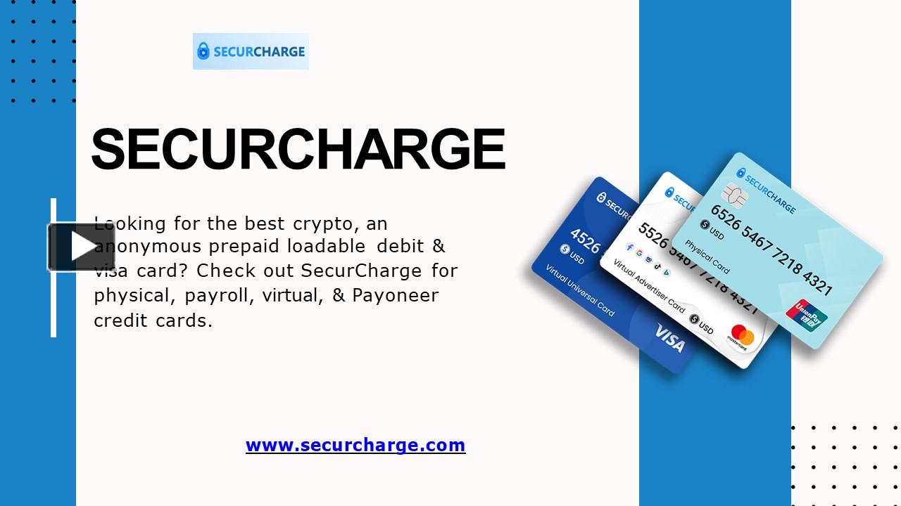 PPT – Anonymous Prepaid, Physical, Virtual & Loadable Debit Cards ...