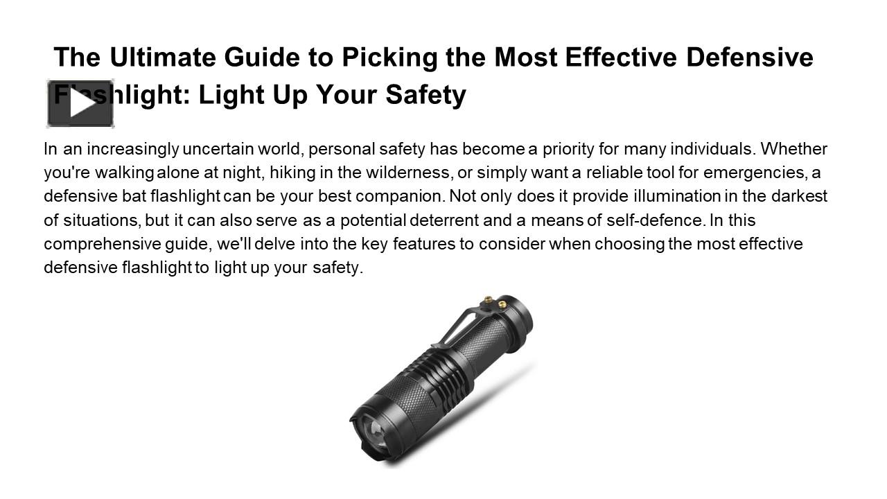 PPT – The Ultimate Guide to Picking the Most Effective Defensive ...