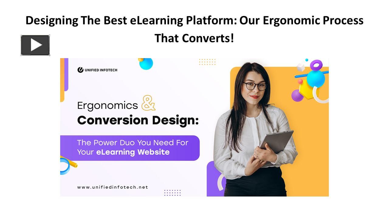 How to Design The Best eLearning Platform? presentation | free to download
