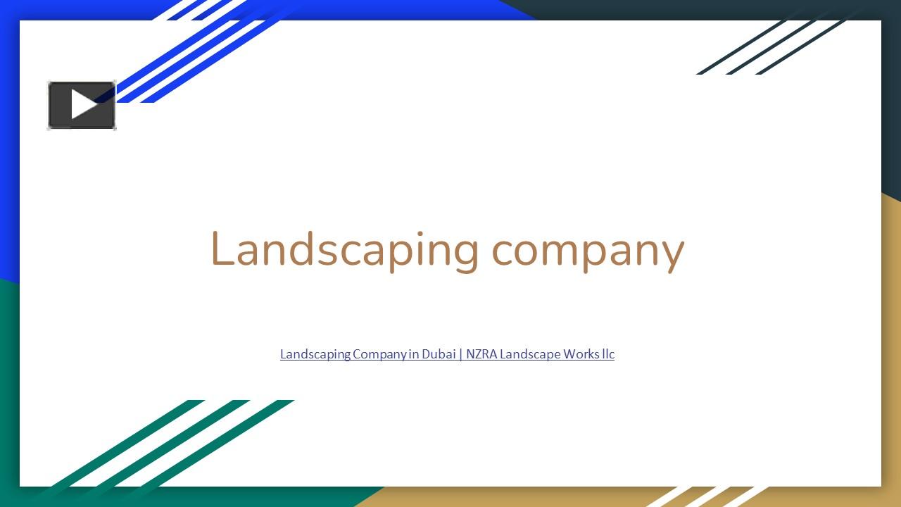 PPT – Landscaping company | Garden maintenance PowerPoint presentation ...
