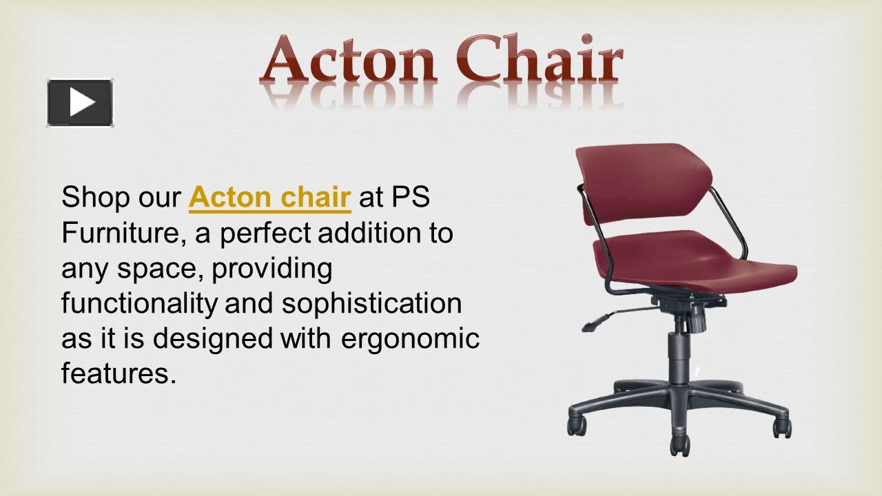 Acton Chair_ presentation | free to download
