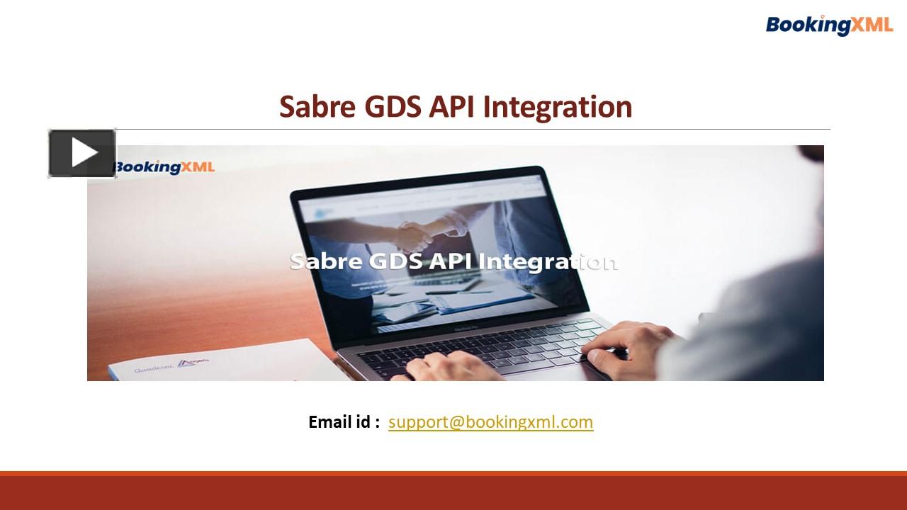 Sabre GDS API Integration presentation | free to download
