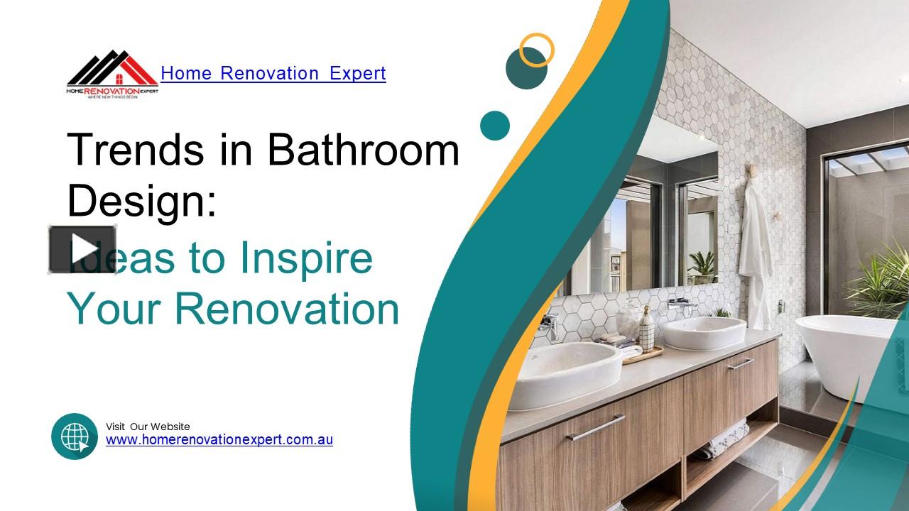 Trends in Bathroom Design: Ideas to Inspire Your Renovation ...