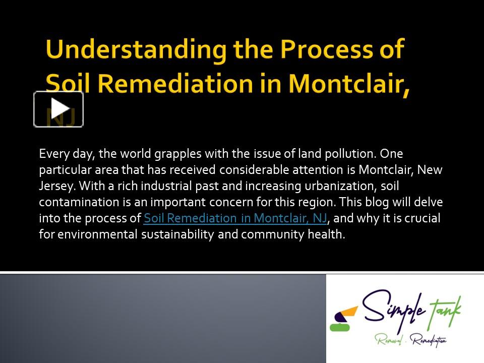 Understanding the Process of Soil Remediation in Montclair, NJ ...