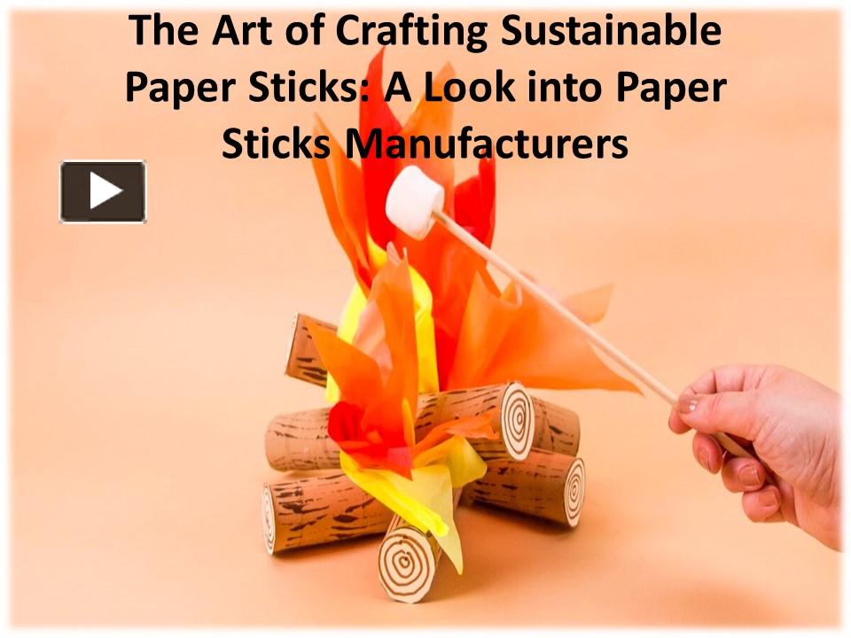 PPT – Why is it critical to use sustainable paper sticks? PowerPoint ...