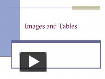 PPT – SRC='mypic.gif' Name of the picture file ... PowerPoint ...