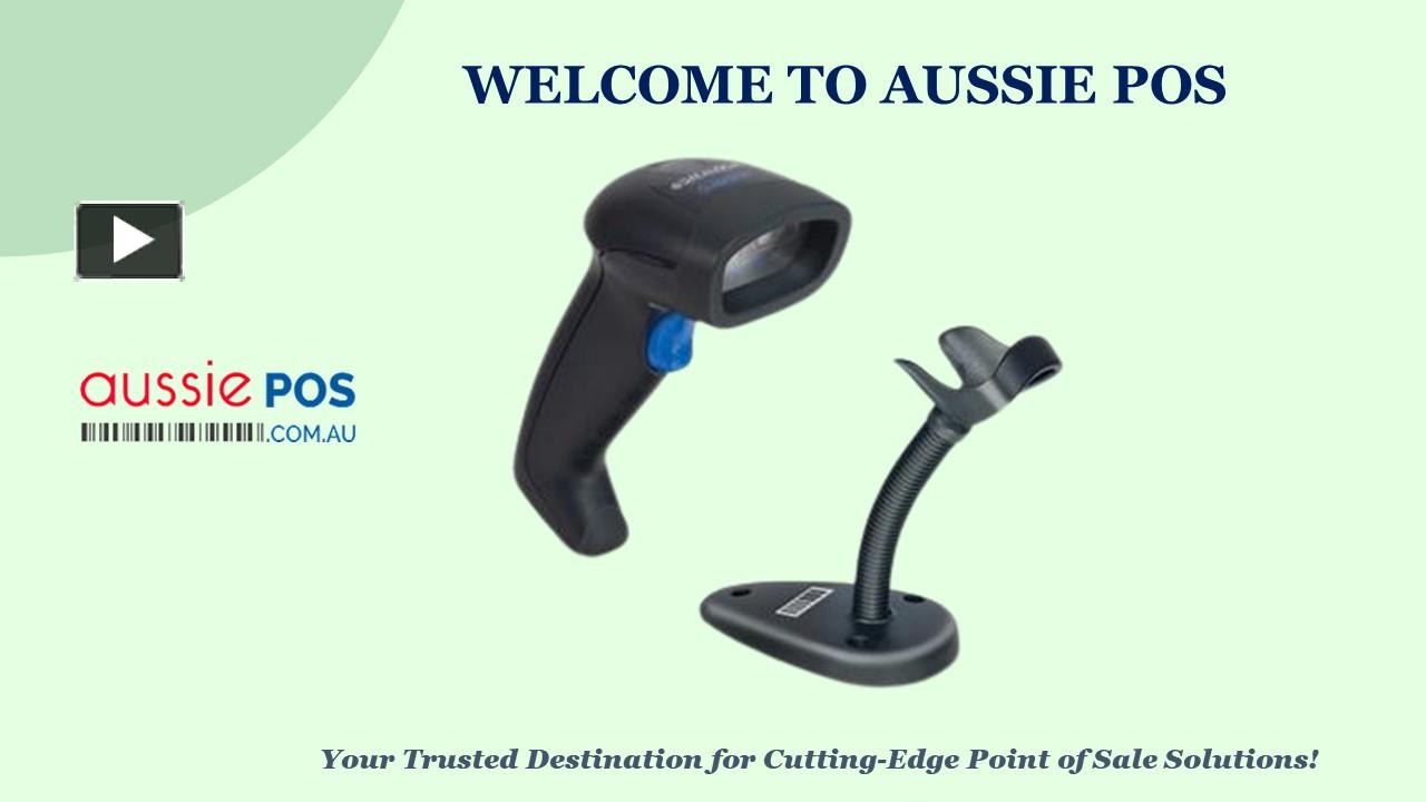 PPT – Redefine Contactless Checkout with Barcode Scanner for Customer ...