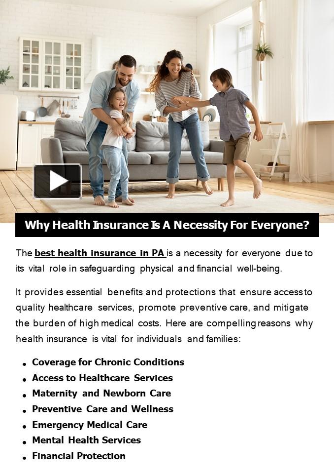 PPT – Why Health Insurance Is A Necessity For Everyone? PowerPoint ...