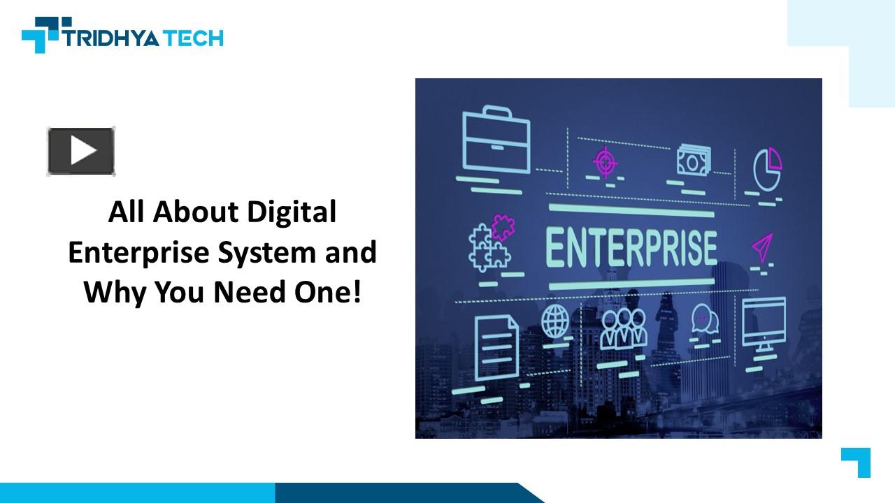 Digital Enterprise System presentation | free to download