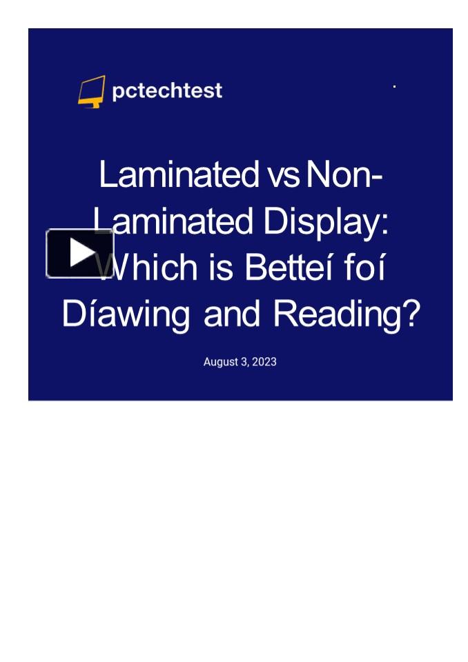PPT – Laminated vs Non-Laminated Display PowerPoint presentation | free ...