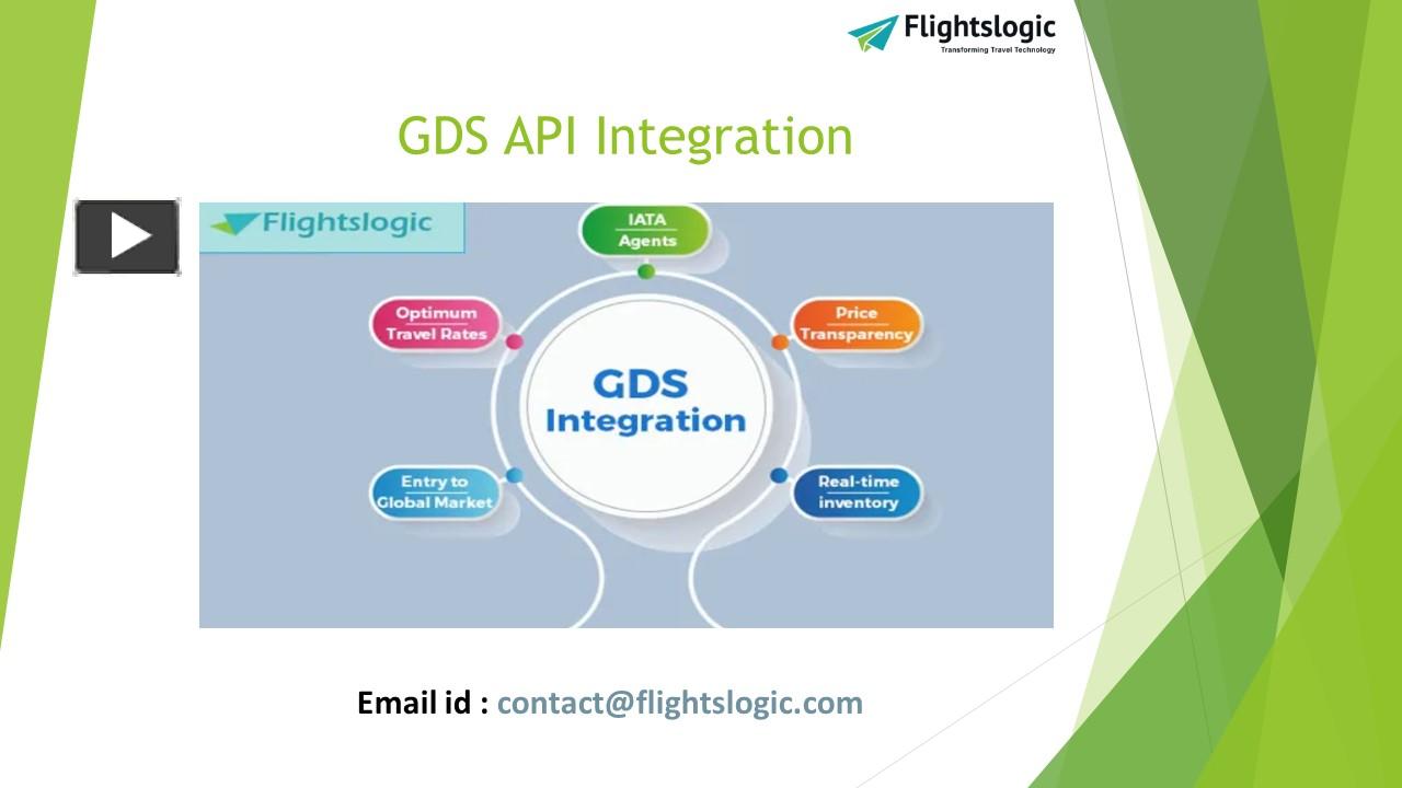 GDS API Integration presentation | free to download