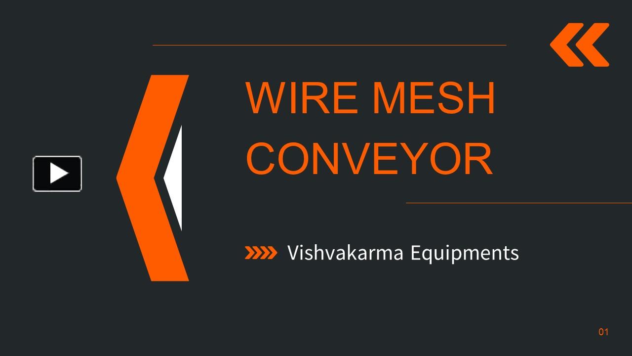 PPT – Wire Mesh Conveyor PowerPoint presentation | free to download ...