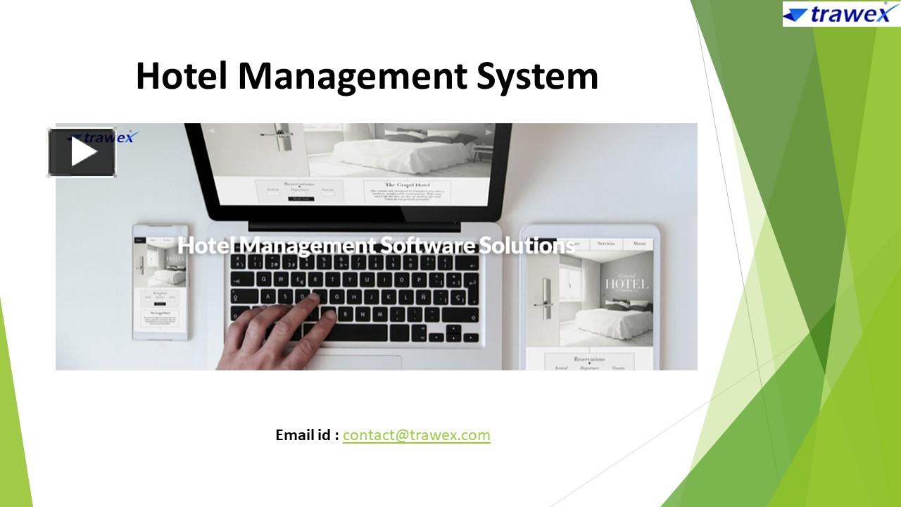 Hotel Management System presentation | free to download