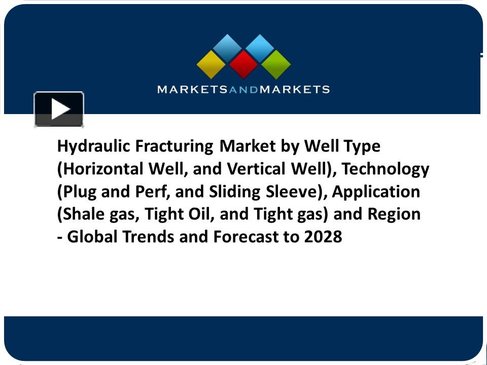 PPT – Hydraulic Fracturing Market Towards Huge Growth in the Coming ...
