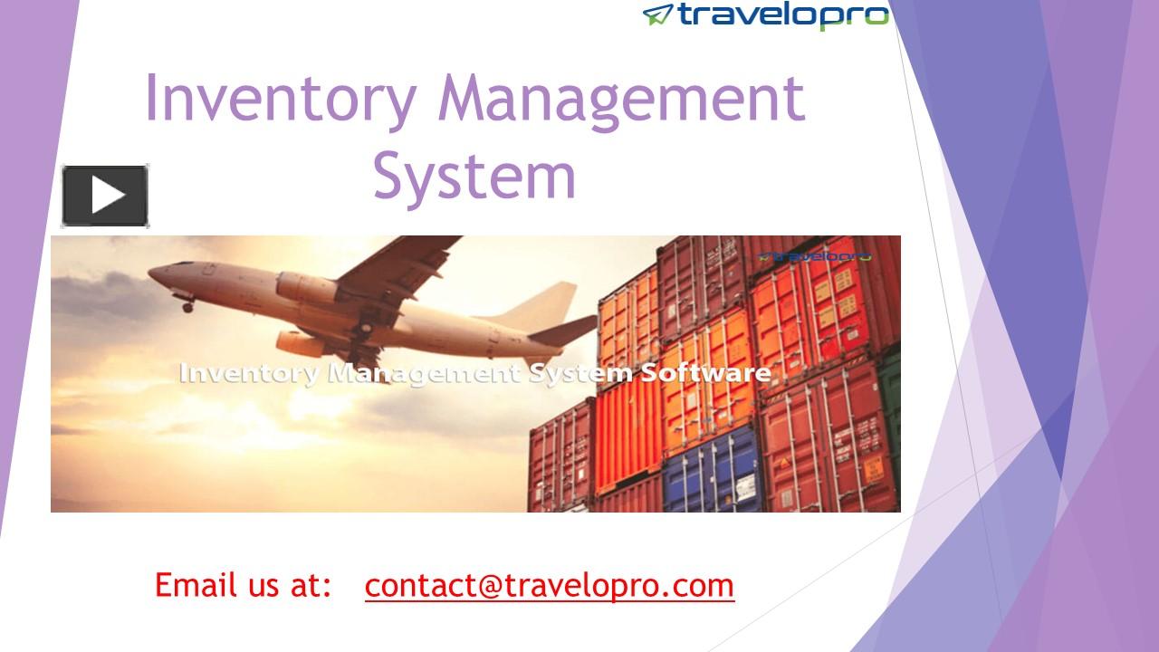 Inventory Management System presentation | free to download