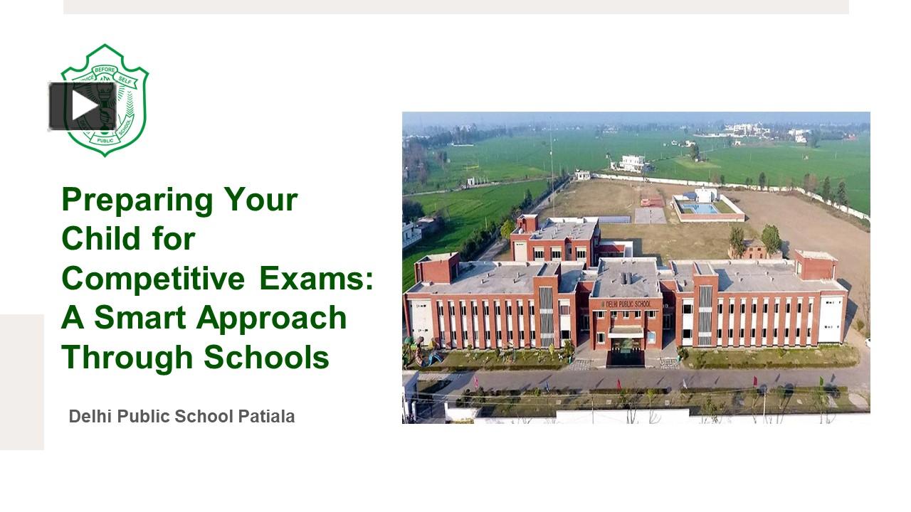 PPT – Preparing Your Child for Competitive Exams: A Smart Approach ...