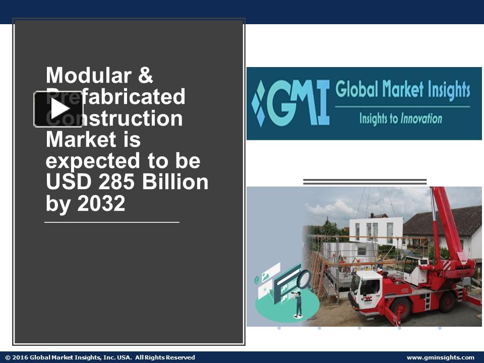 PPT – Modular & Prefabricated Construction Market Growth Outlook with ...