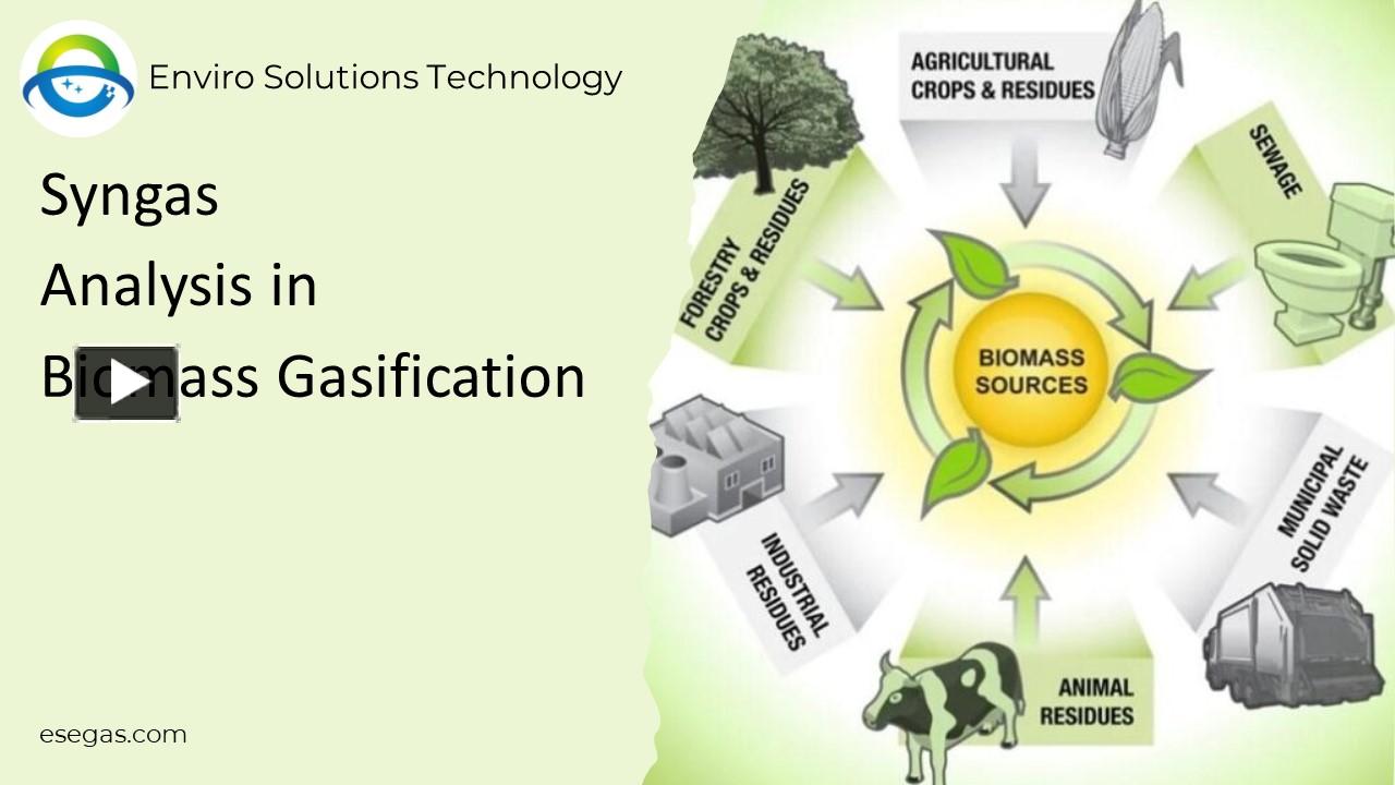 Syngas Analysis in Biomass Gasification Applications presentation ...