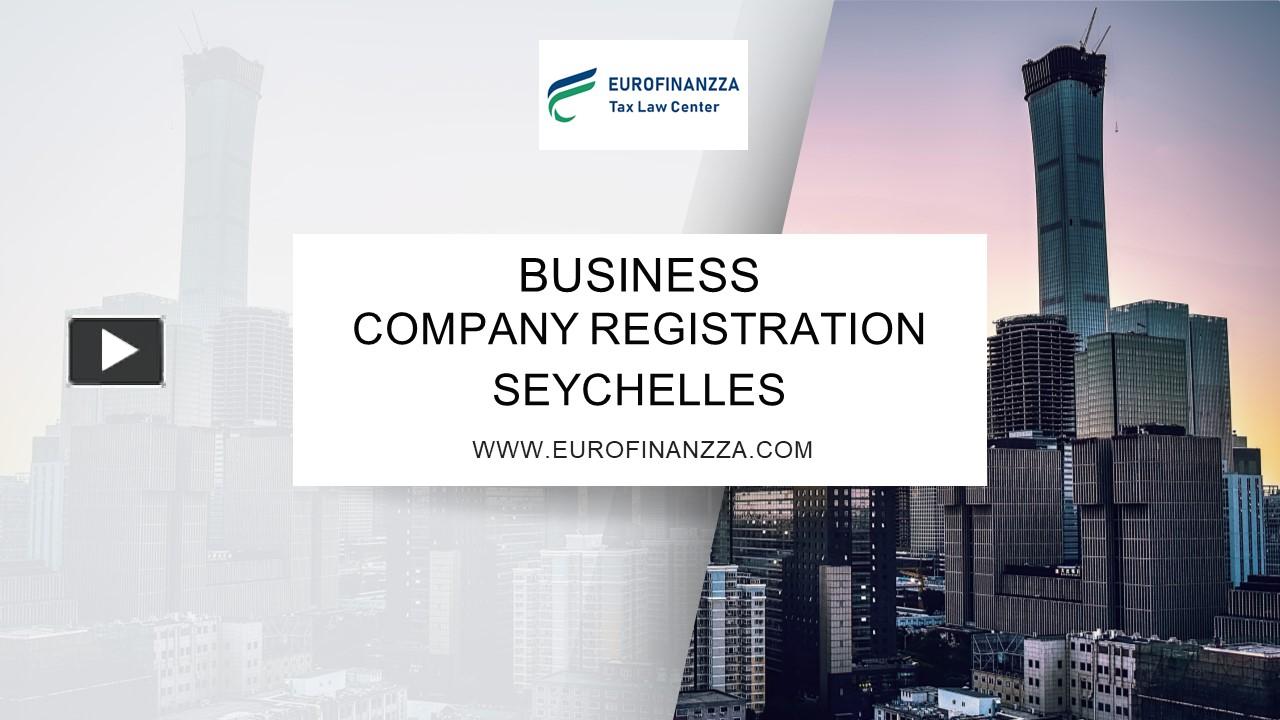 PPT – Proper company registration Seychelles PowerPoint presentation ...