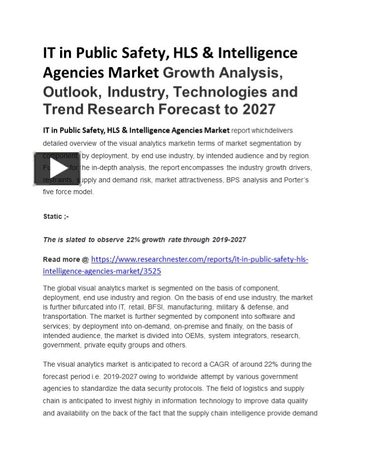 PPT – IT in Public Safety PowerPoint presentation | free to download ...