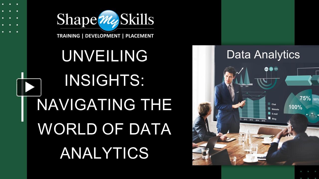 Unveiling Insights Navigating the World of Data Analytics (1 ...