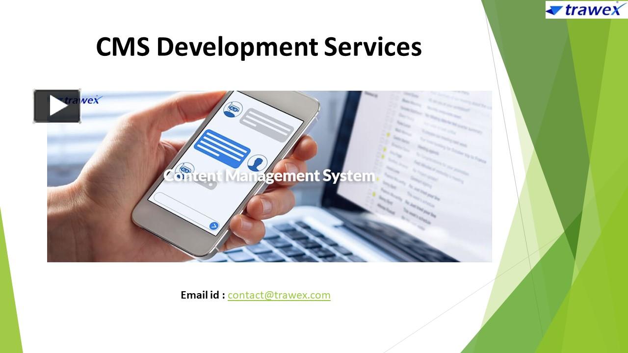 CMS development company presentation | free to download