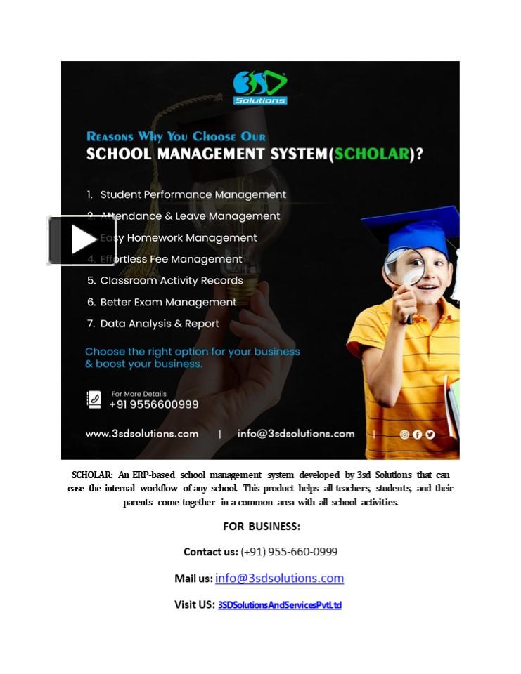PPT – Latest scholar management software in Cuttack PowerPoint ...