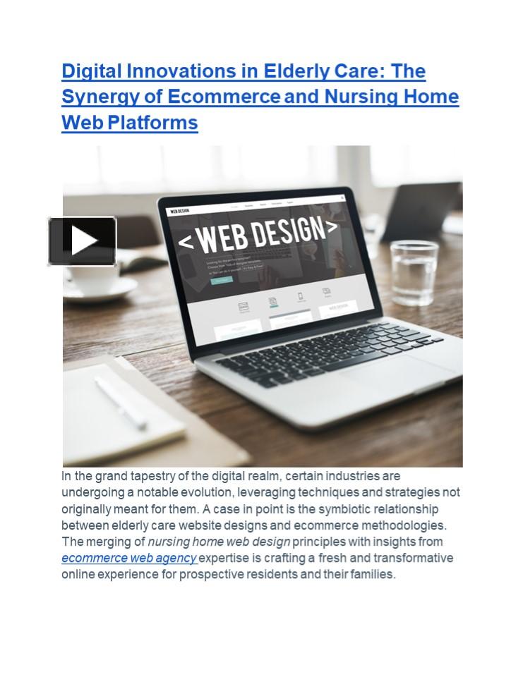 PPT – Digital innovations in elderly care PowerPoint presentation ...